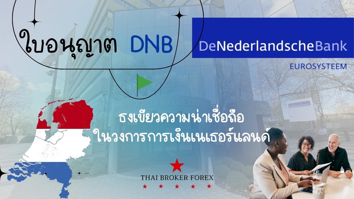ใบอนุญาต DNB ธงเขียวความน่าเชื่อถือในวงการการเงินเนเธอร์แลนด์