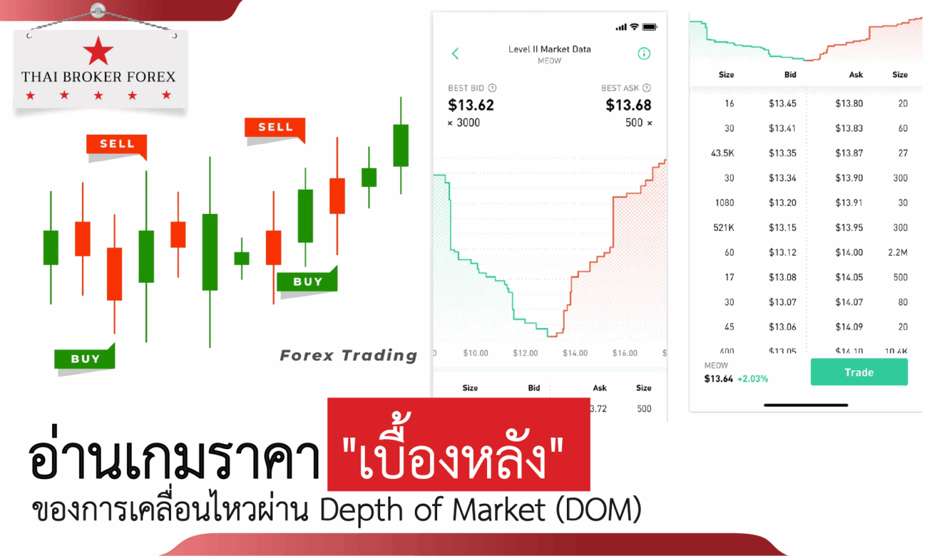 อ่านเกมราคา "เบื้องหลัง" ของการเคลื่อนไหวผ่าน Depth of Market (DOM) ⋆ ...